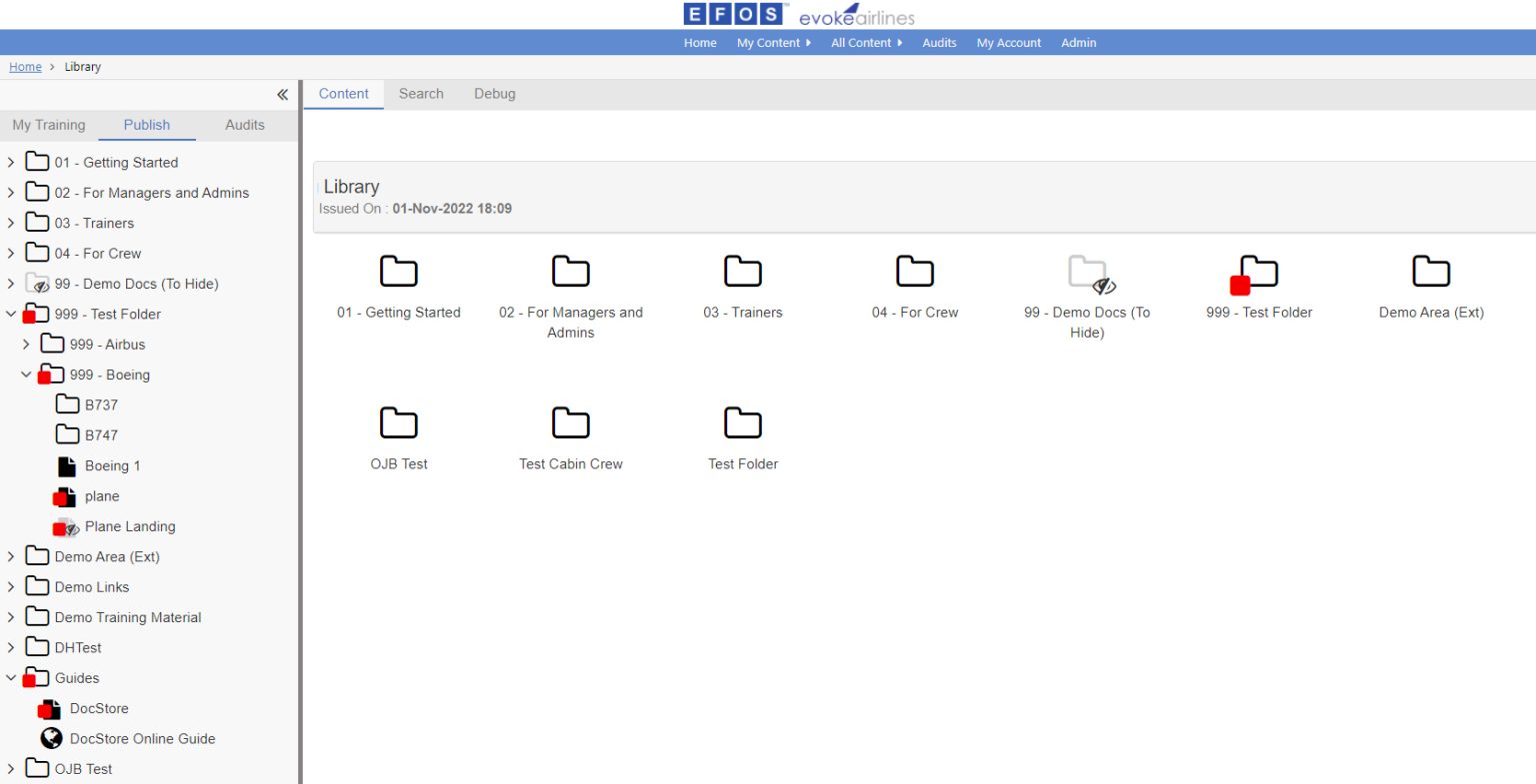 EFOS Documents - Aviation Document Management Software